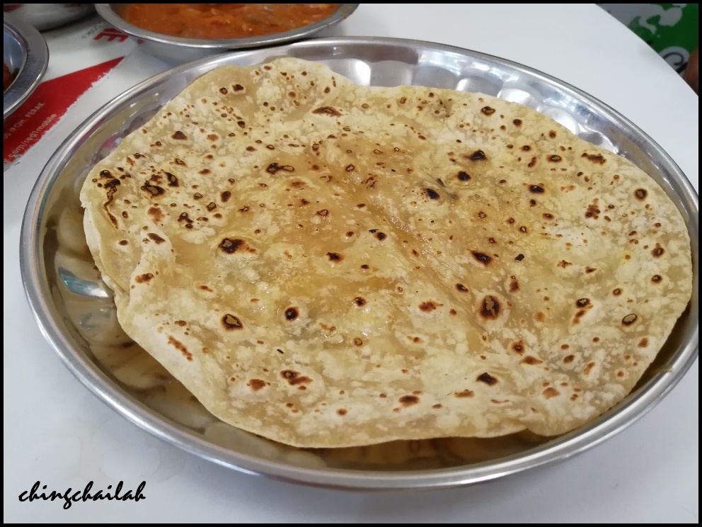 Simple Living In Nancy: Chapati & Poori Bread With Curry For Dinner