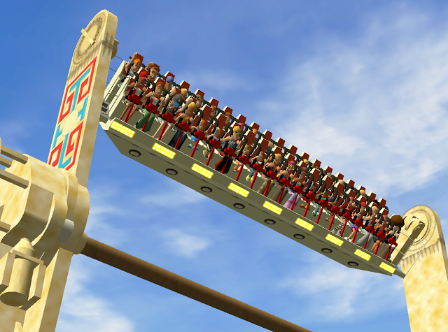 Rct3 Parks: Mais dois rides da Steel Rides!!