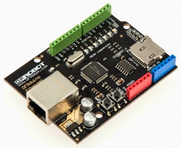 Arduino Monitoring Tilt Level Via Ethernet Webserver