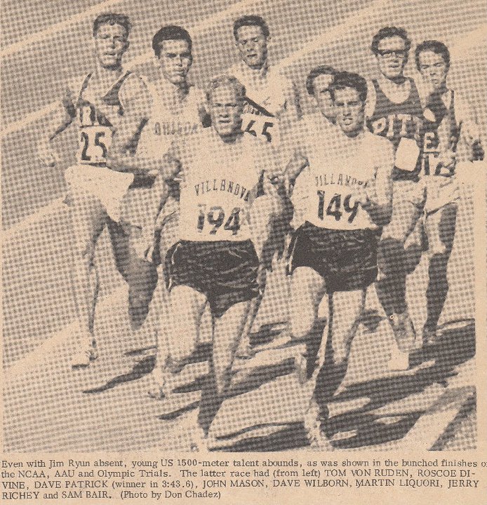 Villanova Running: Dave Patrick and the 1968 Olympic Trials Controversy
