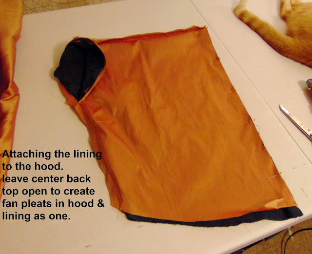 The Antique Sewist: Making an 18th century cloak