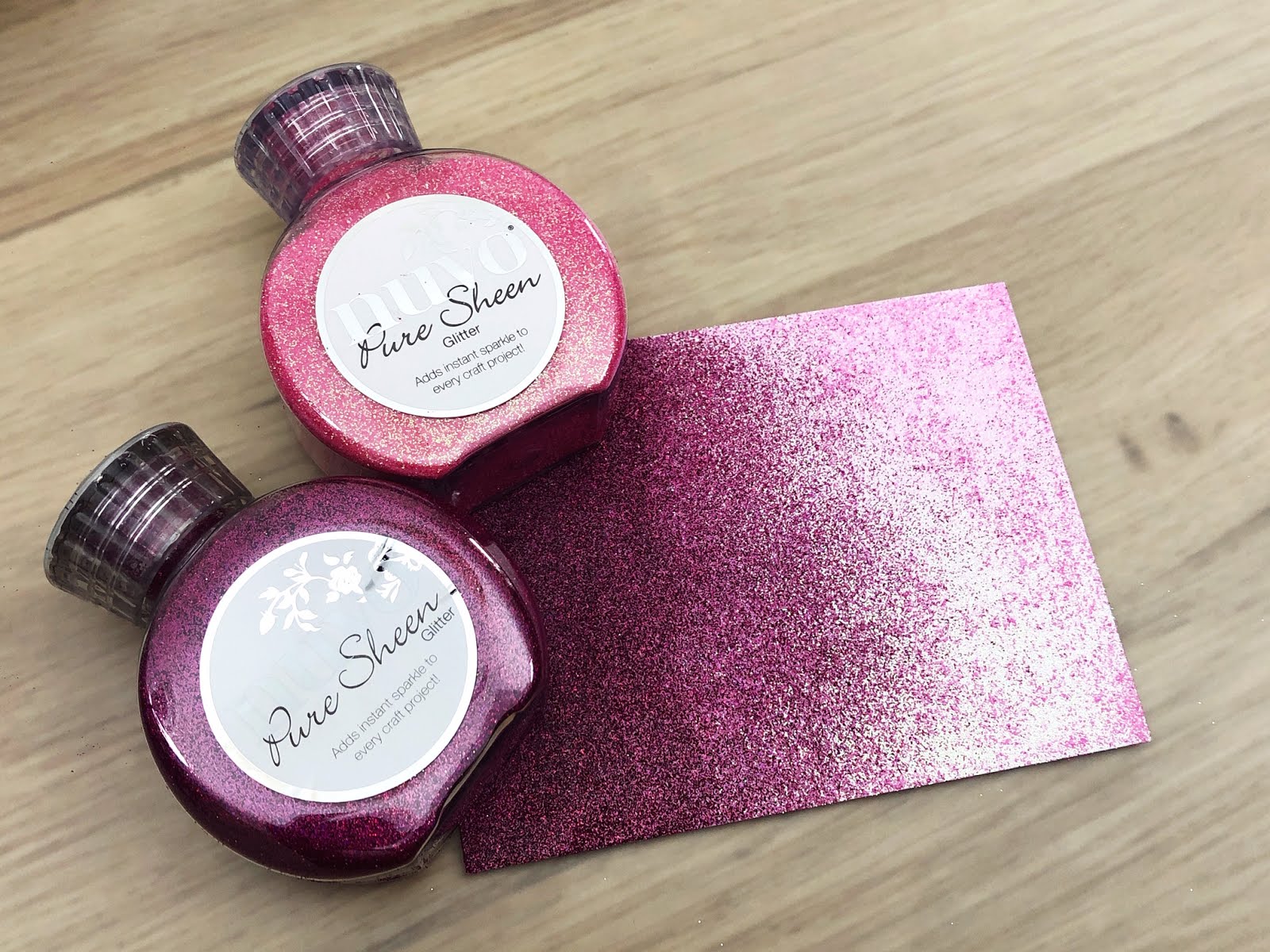 How To Easy Ombre Glitter Effects & Shocking News - Gerry's Craft Room