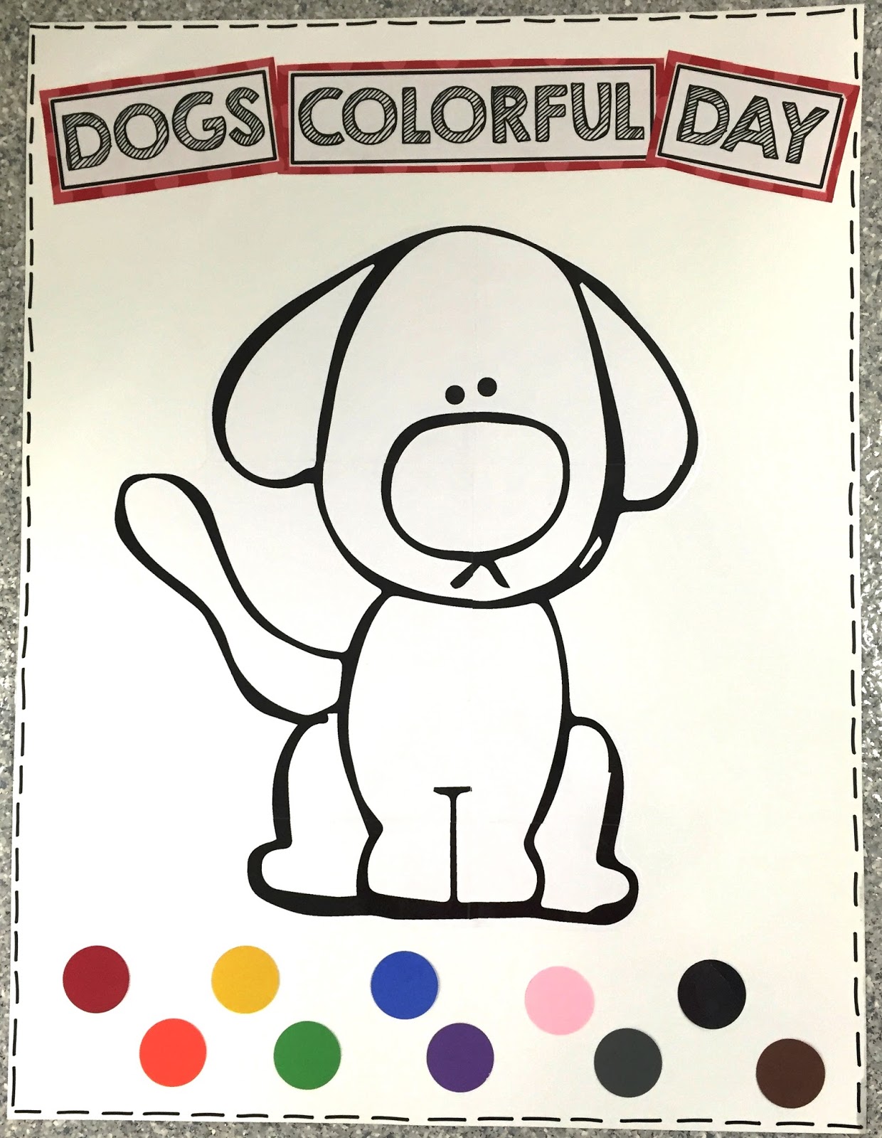 Kindergarten Rocks!: DOG GONE CUTE CENTERS & GIVEAWAY!