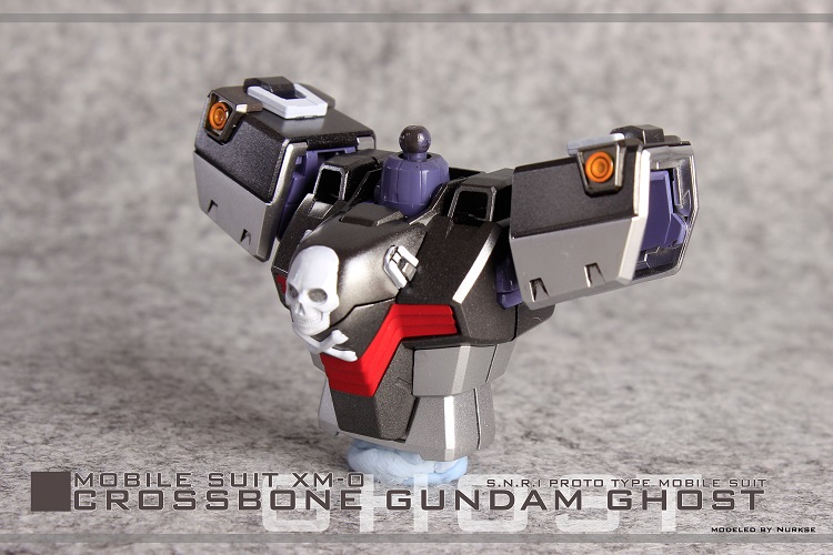 Custom Build: HGUC 1/144 Crossbone Gundam "Ghost"