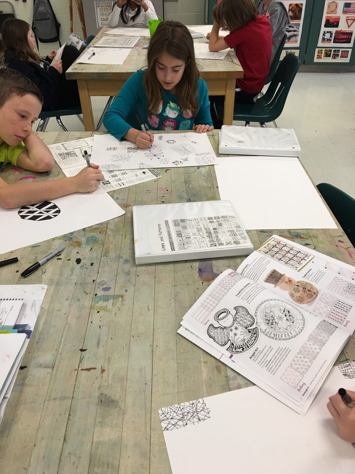 Art Room Blog: 4th Grade Collaborative Bird Project...
