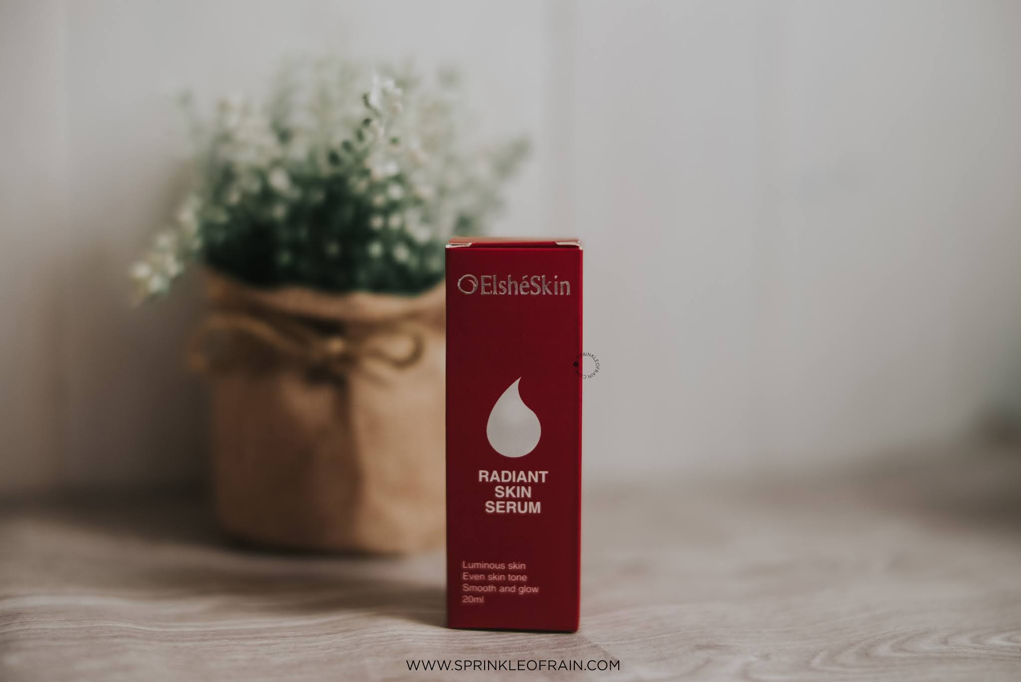 [REVIEW] Elshe Skin Radiant Skin Serum - Sprinkle of Rain