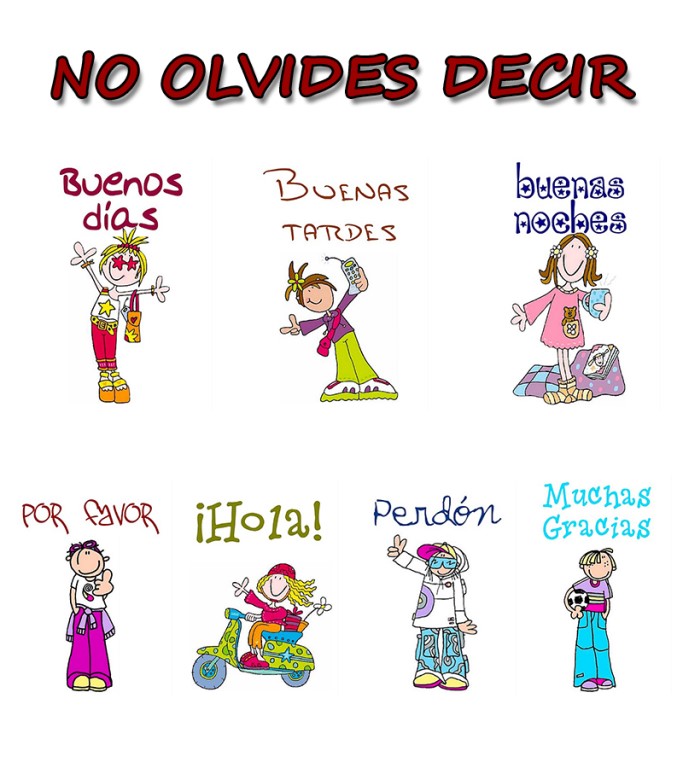 3C: Los buenos modales