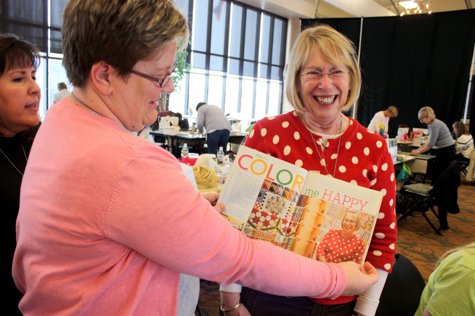 Sandy Klop Trunk Show Part 1 - Diary of a Quilter - a quilt blog