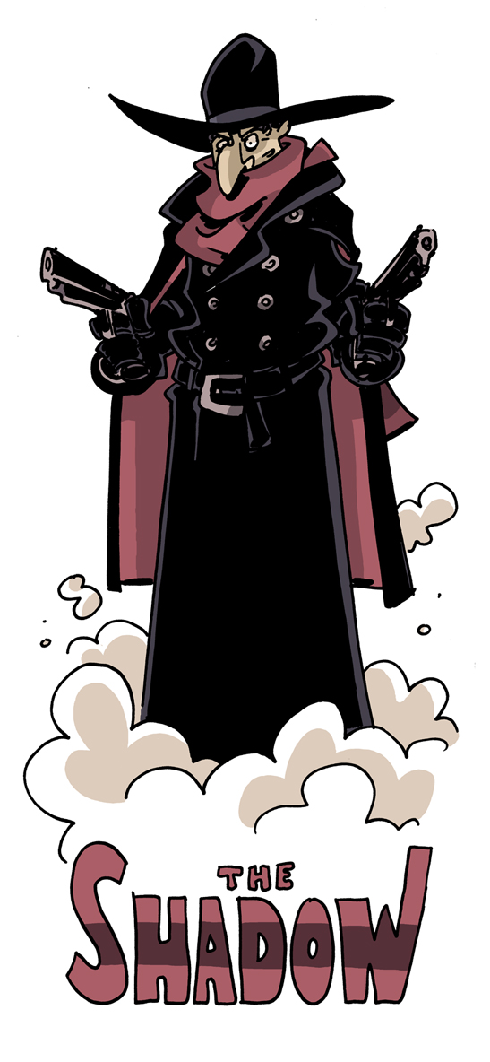Chris Schweizer's Old Blog: Character-a-Day: The Shadow