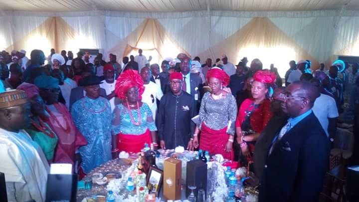 David Mark, others attend Senator James Manager's son's wedding - PURE ...