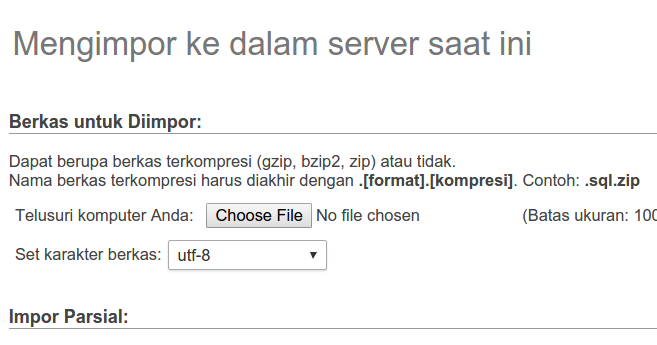 Mengubah Ukuran Maksimal Import Database PhpMyAdmin di Linux - LinuxSec