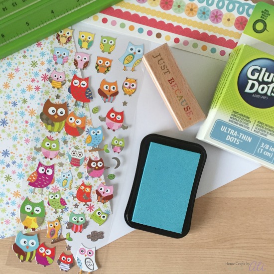 Quick and Easy Handmade Card - Home Crafts by Ali