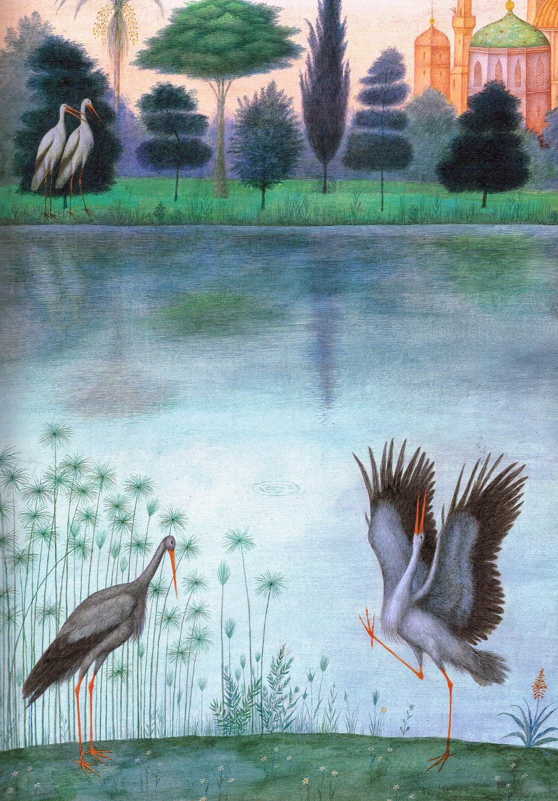 children's book illustrations: Hauff, Wilhelm; Kalif Storch; ill ...