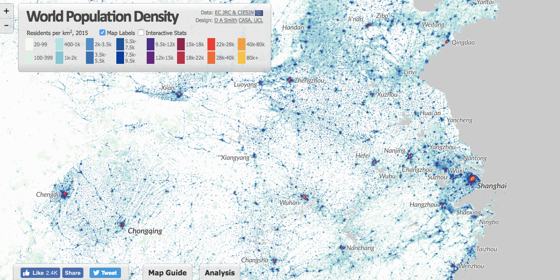 Population Density Mapping