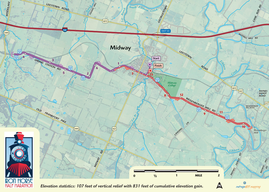 Midway Messenger: Iron Horse Half Marathon to be run Sunday morning