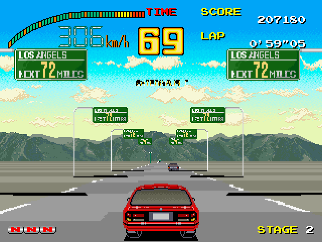 VGJUNK: FULL THROTTLE / TOP SPEED (ARCADE)