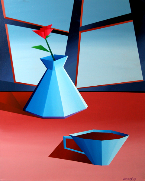 Daily Painters Abstract Gallery: Mark Adam Webster - Abstract Geometric ...