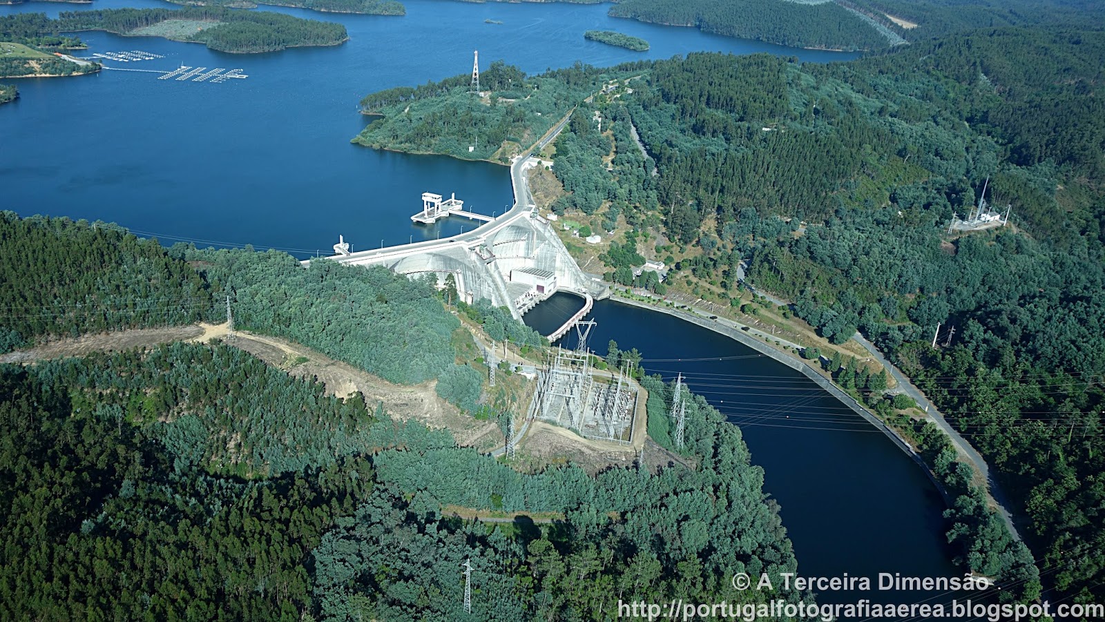 A Terceira Dimensão: Barragem da Aguieira - Barragem da Foz do Dão