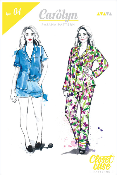 Made by a Fabricista: DIY "Designer" Pajamas