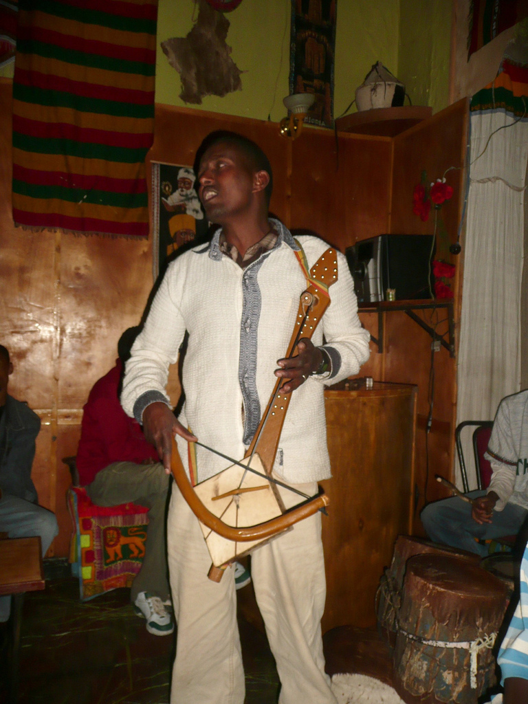 Unidentified Azmari, Wollo, Ethiopia