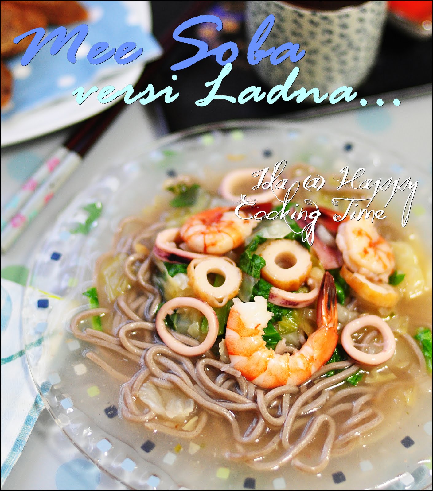 Mee Soba versi Ladna ....versi kacukan