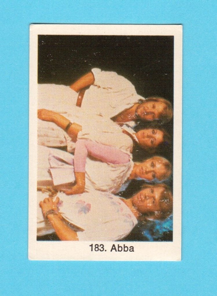ABBAFanatic: ABBA Swedish Trading Cards - Filmisar