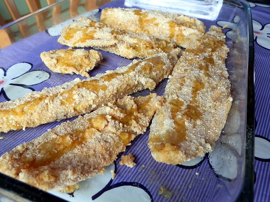 Hleb i so: Pohovani riblji fileti iz rerne