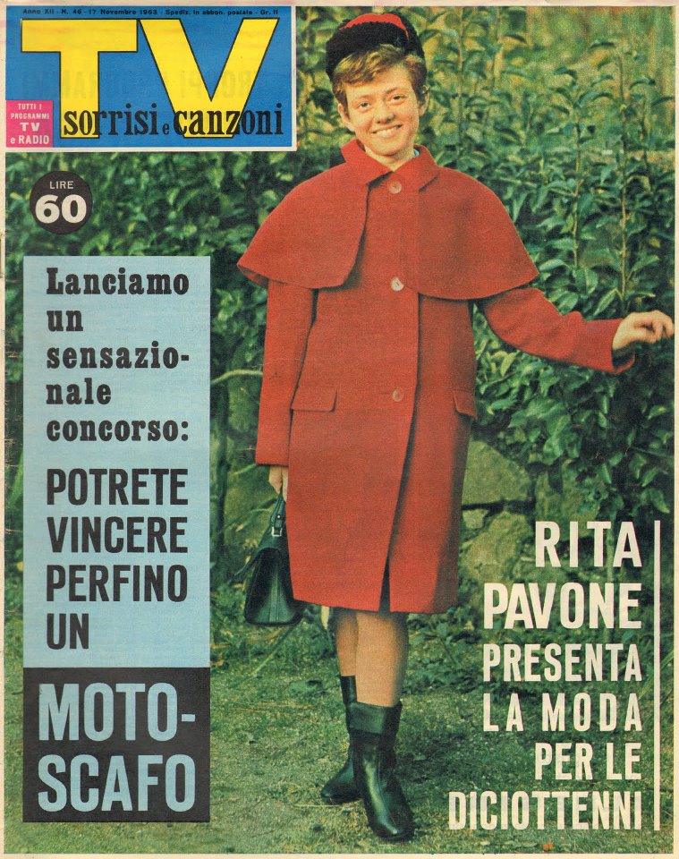 Rita Pavone Fan Club: Early photos 1962 - 1964