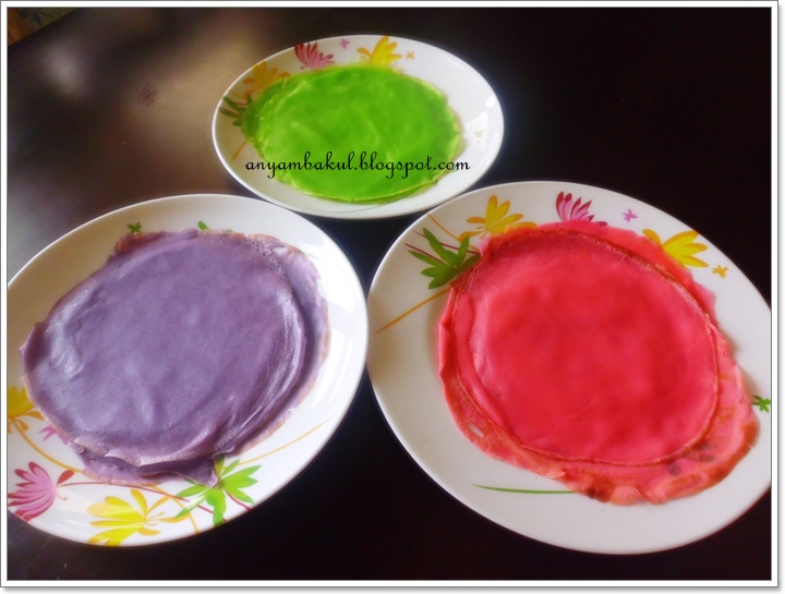 Life Is Sweet: Resepi Simple : Manggo, Strawberry & Bluberry Crepe
