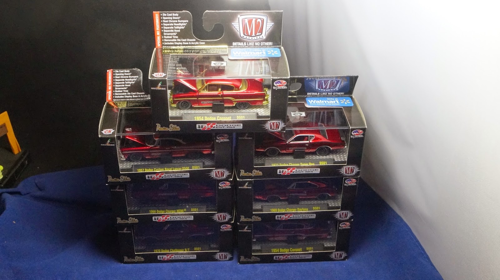 M2 machines DS01 100 Years Of Dodge Candy Apply Red Limited 1 of 5000 ...