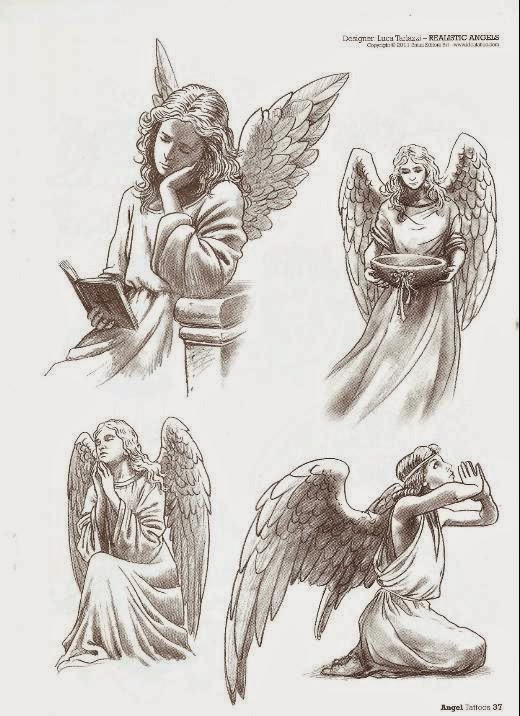 Tatuajes de ángeles y diseños de regalo