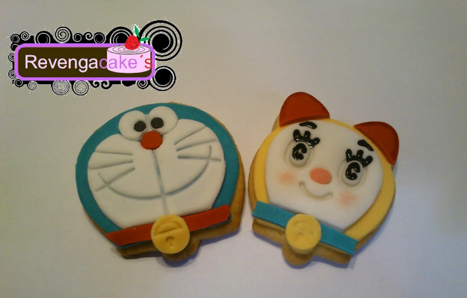 Revengacakes: Cookies de Doraemon y Dorami