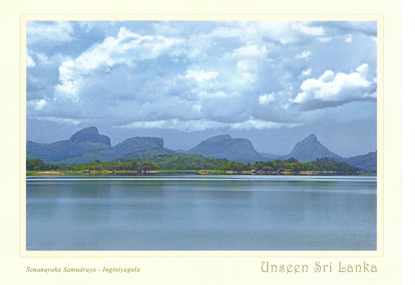 MY POSTCARD-PAGE: SRI LANKA ~ Senanayaka Samudraya - Gal Oya National ...