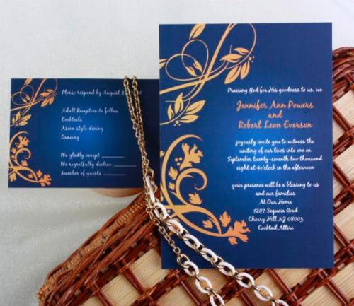 Wedding Invitation Blue Color Invitations Wedding Invitation Blue Color Invitations