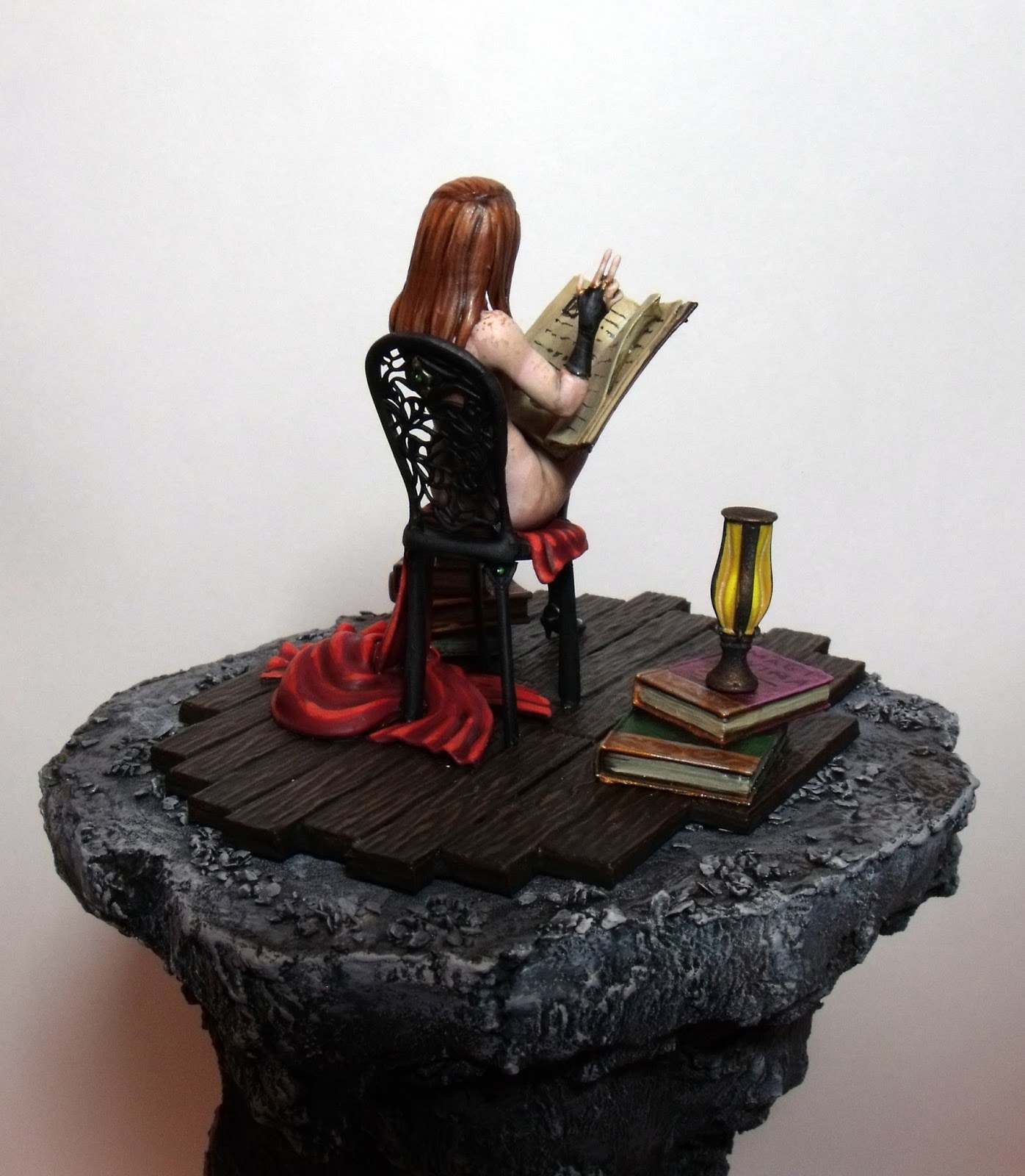 Kingdom Death Figure Unpainted 54mm Kingdom Death "Distracted" Resin ...