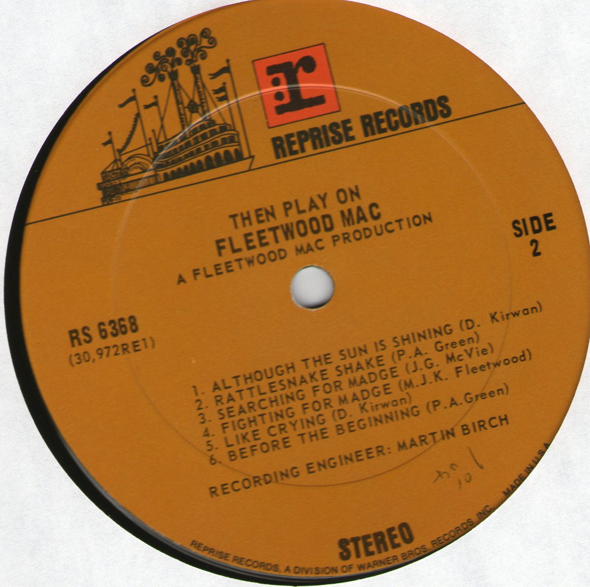 Catch A Groove: Fleetwood Mac - THEN PLAY ON