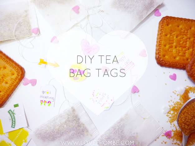 DIY Tea bag tags | Love from Be