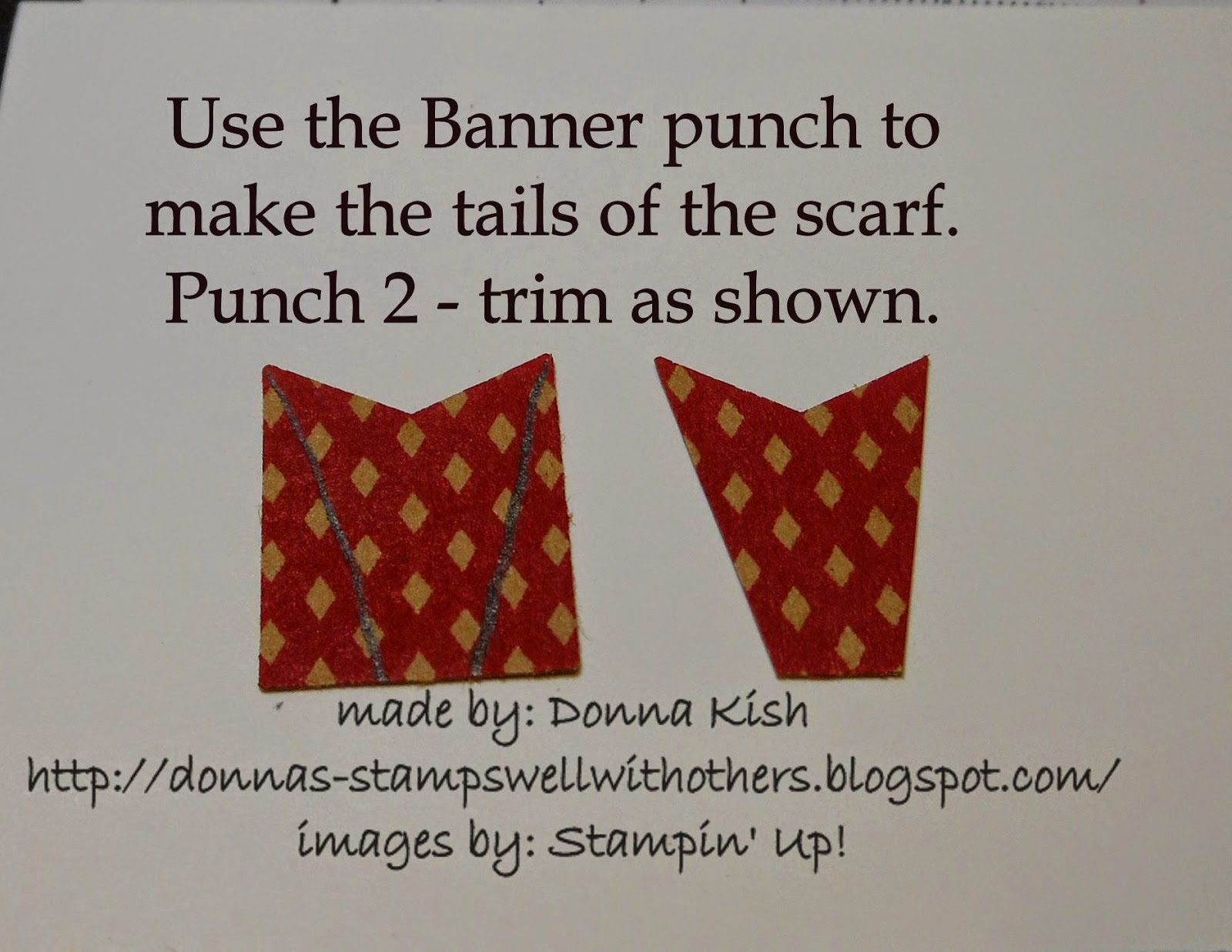 Stamps Well With Others: Snowman Punch Art Pattern