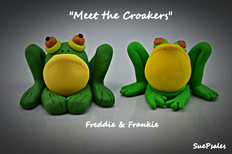 A day in the Life: Polymer Clay Froggies