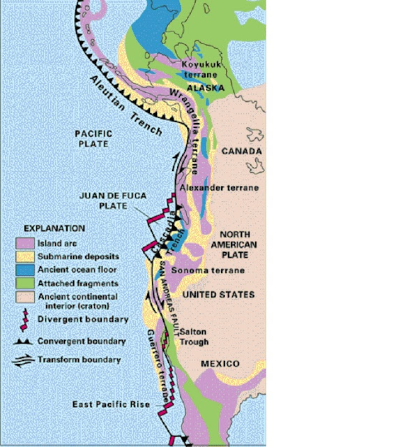 Milepost Alaska Highway Geology