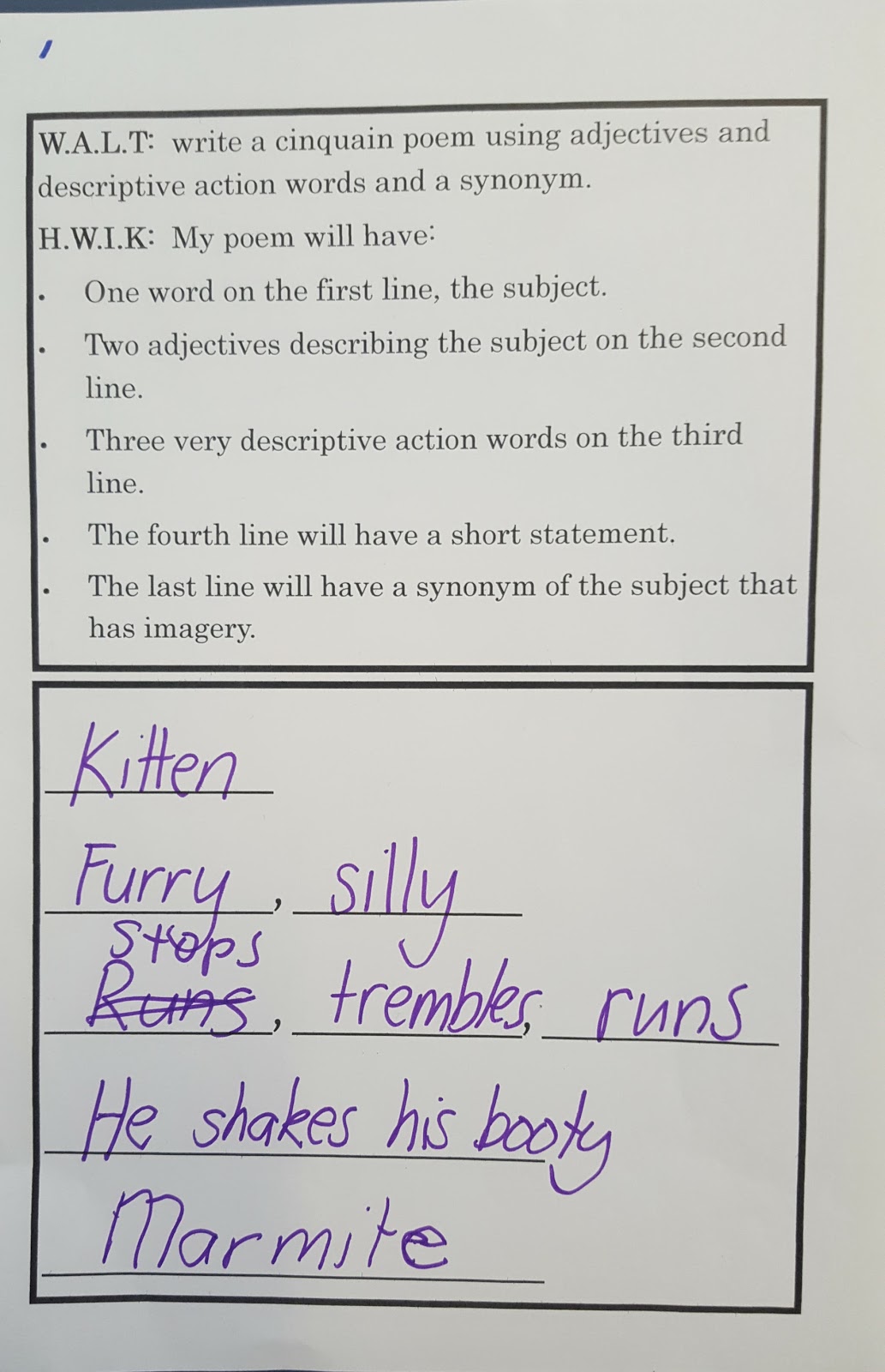 Melulater: Using the book The Diabolical Mr Tiddles with more classes