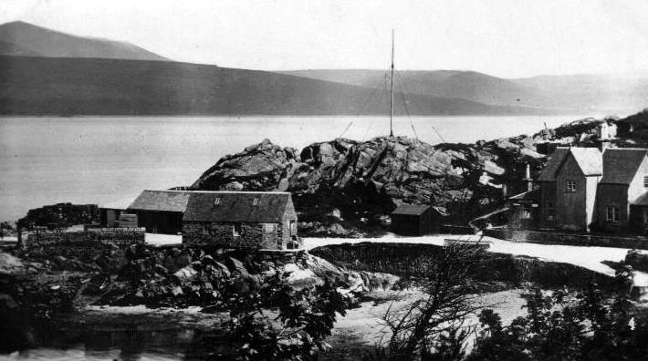 Tour Scotland: Old Photographs Carradale Kintyre Scotland