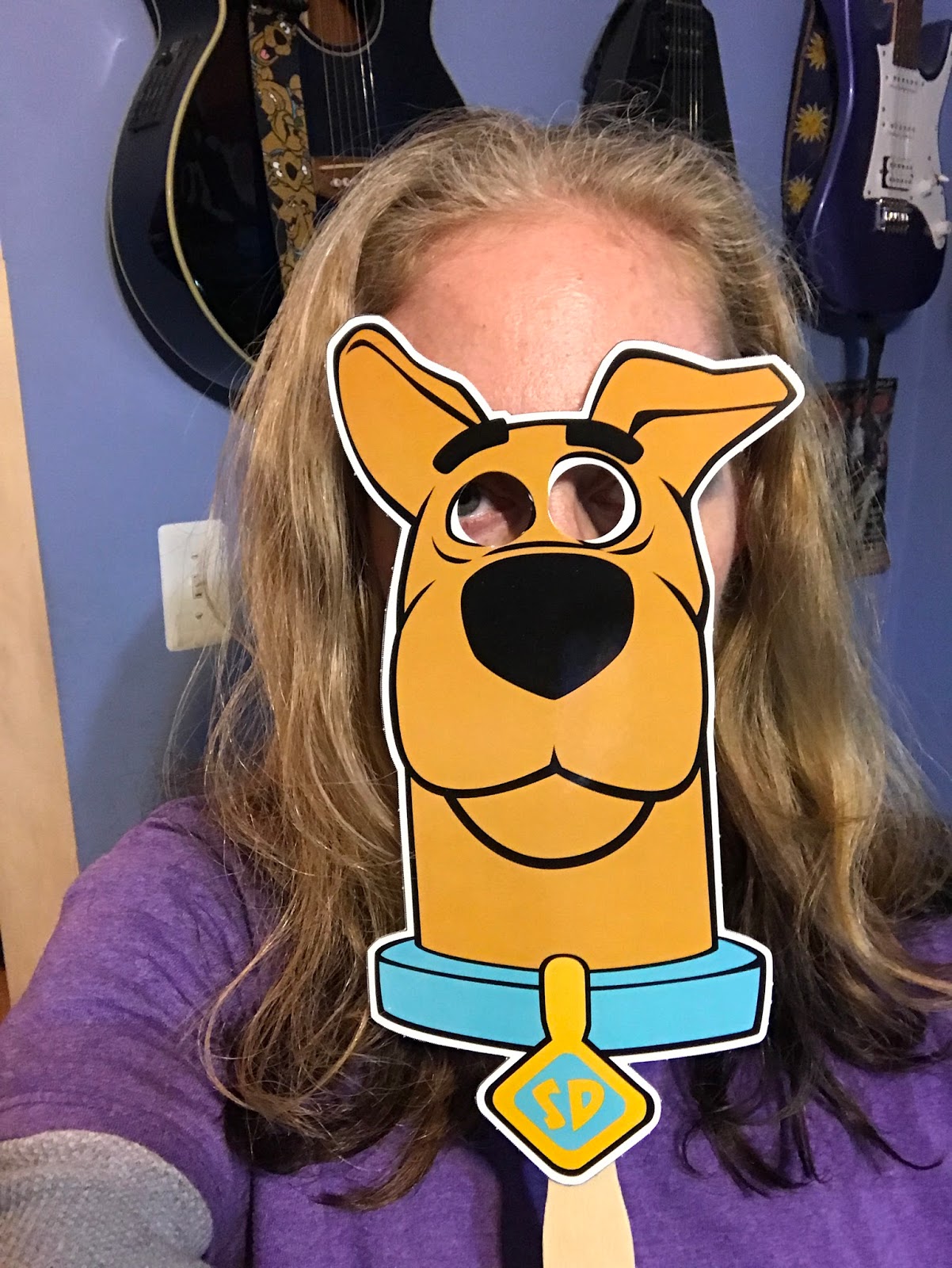 ScoobyAddict's Blog: My Scooby Stuff - Day 70 - Scooby Paper Mask