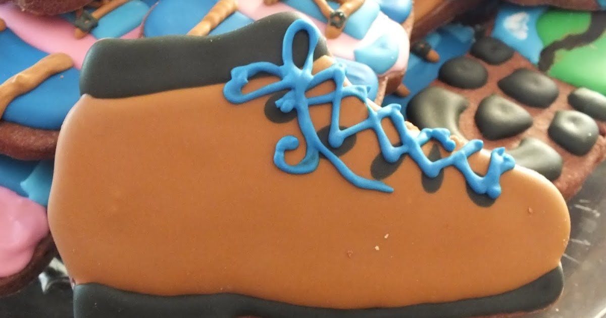 CJ's Kitchen: Tutorial: Hiking Boot Cookies