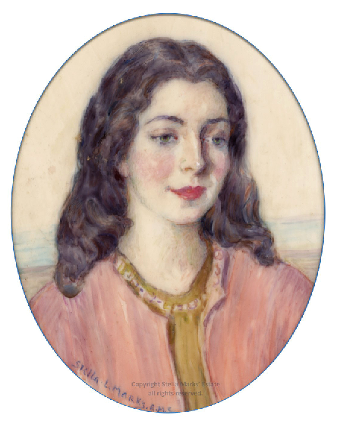 A Private Portrait Miniature Collection: THE CELEBRITY OF STELLA MARKS ...