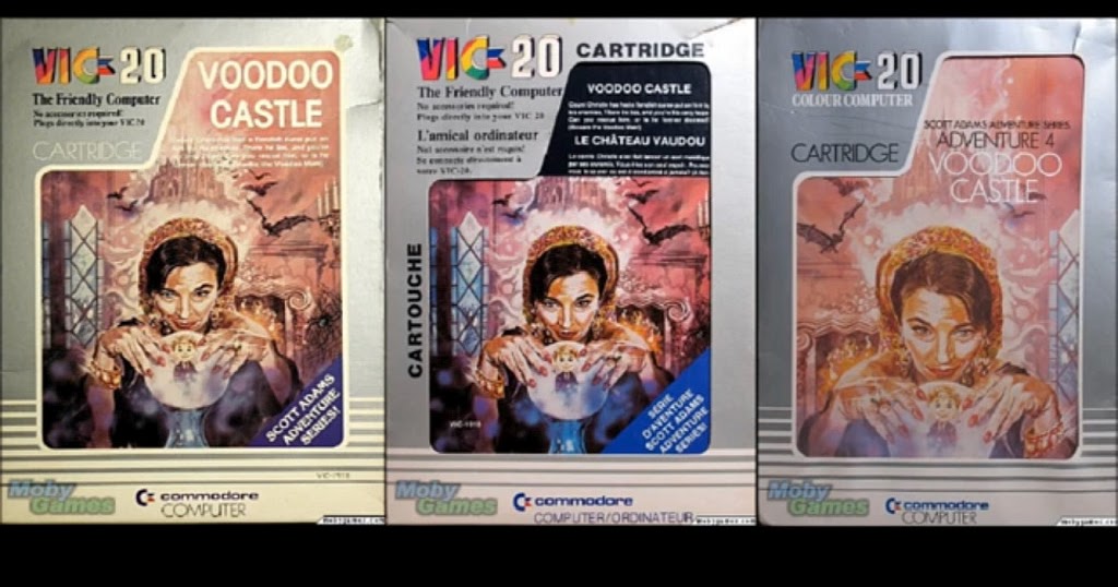 Indie Retro News: Voodoo Castle (Adventure International game, Vic 20 ...