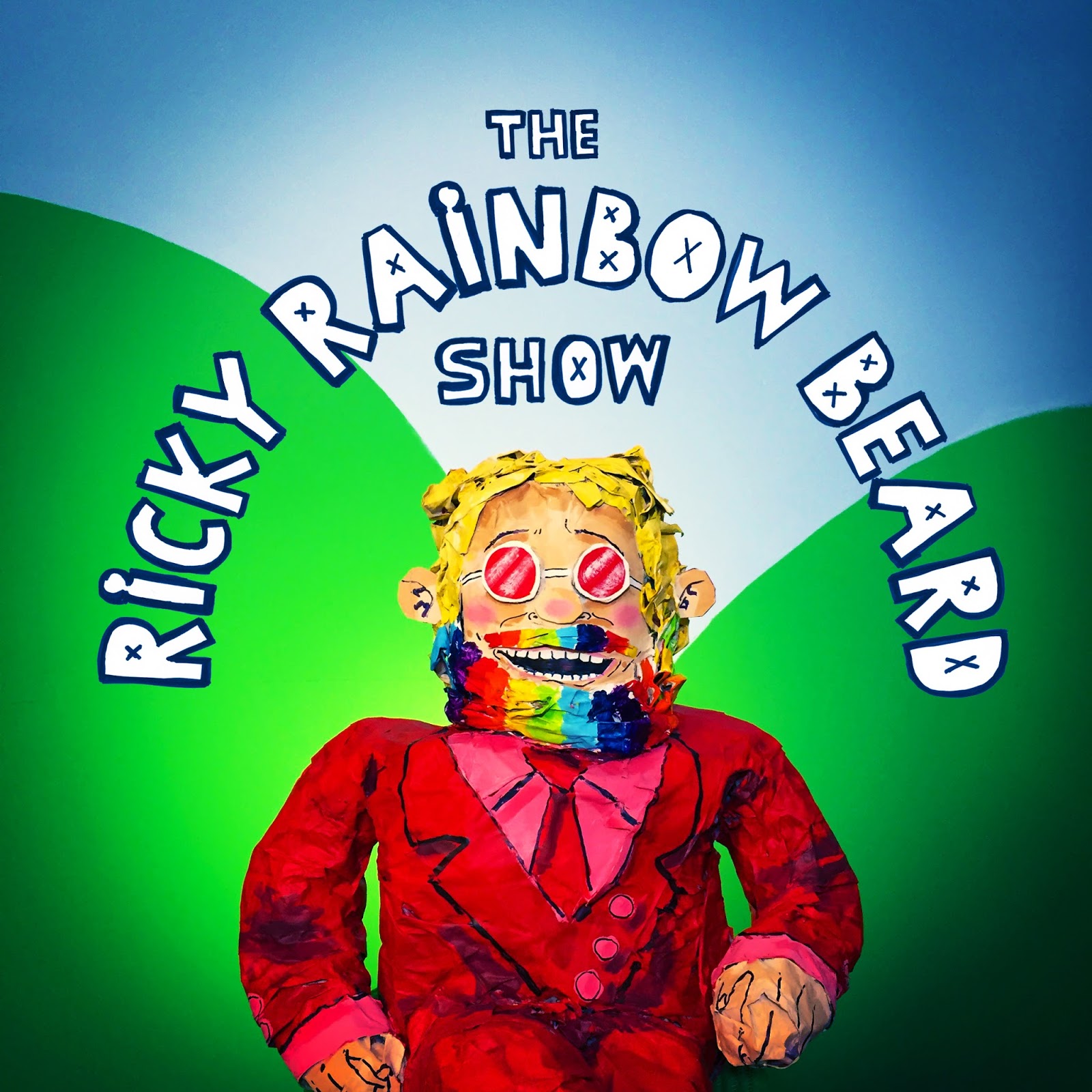 Stitched by Rick: The Ricky Rainbow Beard Show!