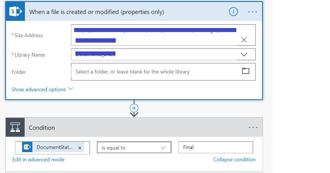 Walk Through SharePoint 2016: MS Flow to move Documents along with ...