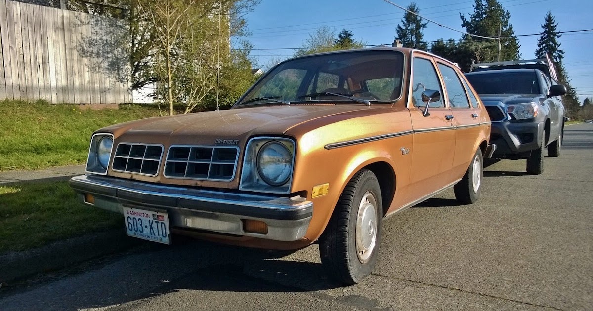 Seattle's Parked Cars: 1978 Chevrolet Chevette 5-Door