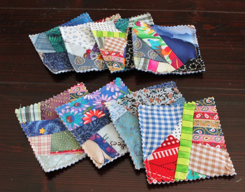 Patchwork Coasters – Halle's Hobbies